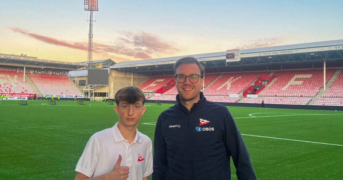 Signert sin første kontrakt: - Blir ofte utslagsgivende / Fredrikstad