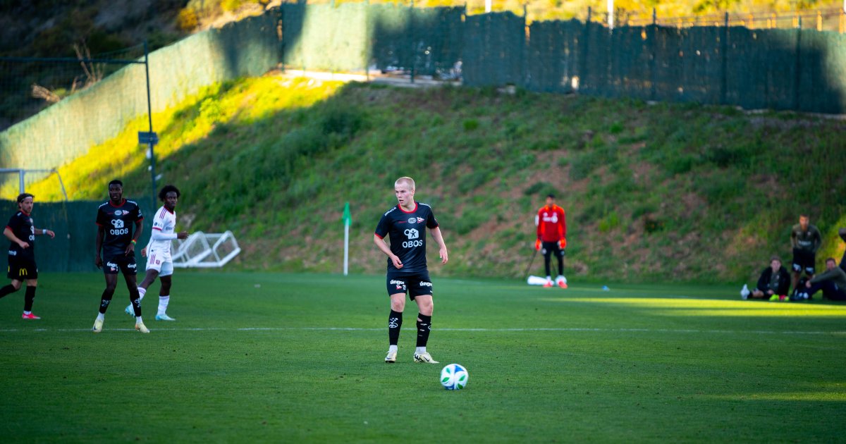 Startoppstillingen mot Brommapojkarna / Fredrikstad