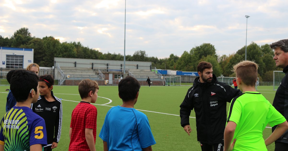 Tomas Pereira besøkte Torp IF / Fredrikstad
